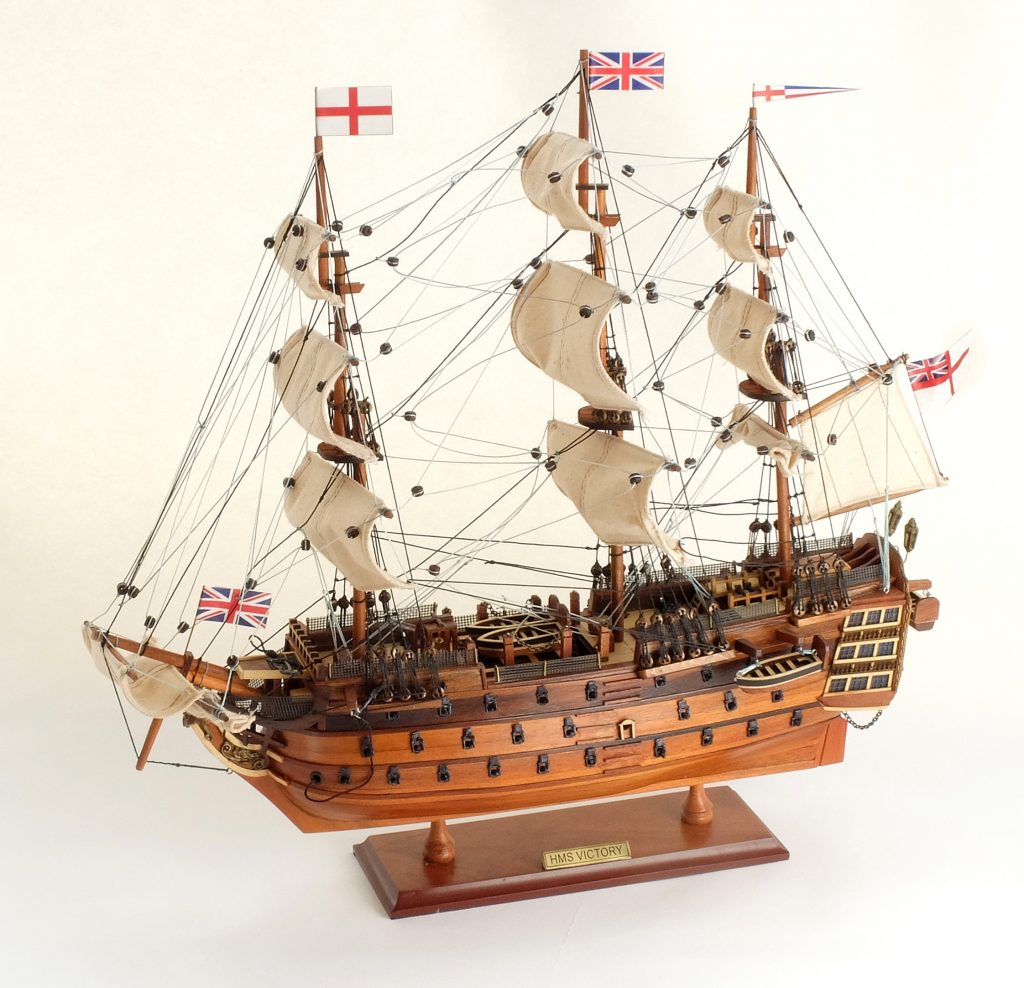 Victory Model - Gibraltar Maritime Antiques & Collectables