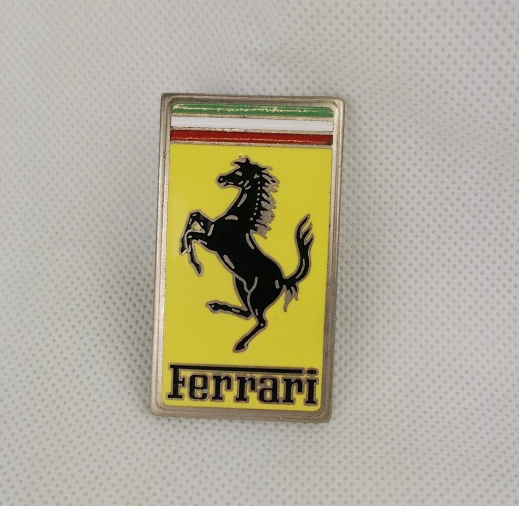 Ferrari Car Badge - Gibraltar Maritime Antiques & Collectables