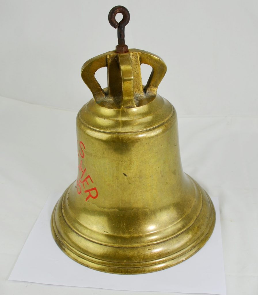 Genuine WW2 Submarine HMS Scorcher Bell - Gibraltar Maritime Antiques ...