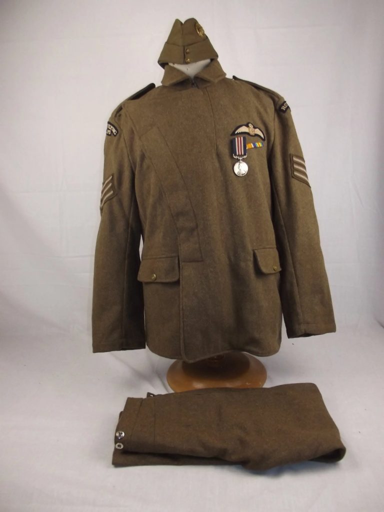 WW1 Royal Flying Corps Sergeants Uniform Set - Gibraltar Maritime ...
