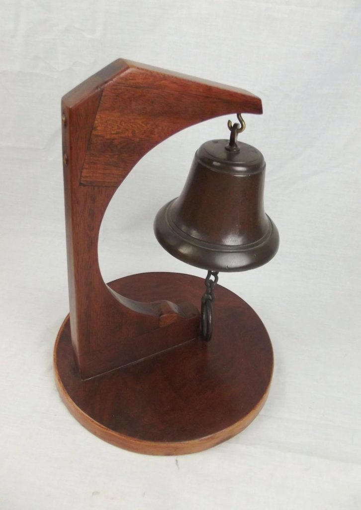 WW2 Mounted Minesweeper Bell 1942 - Gibraltar Maritime Antiques ...