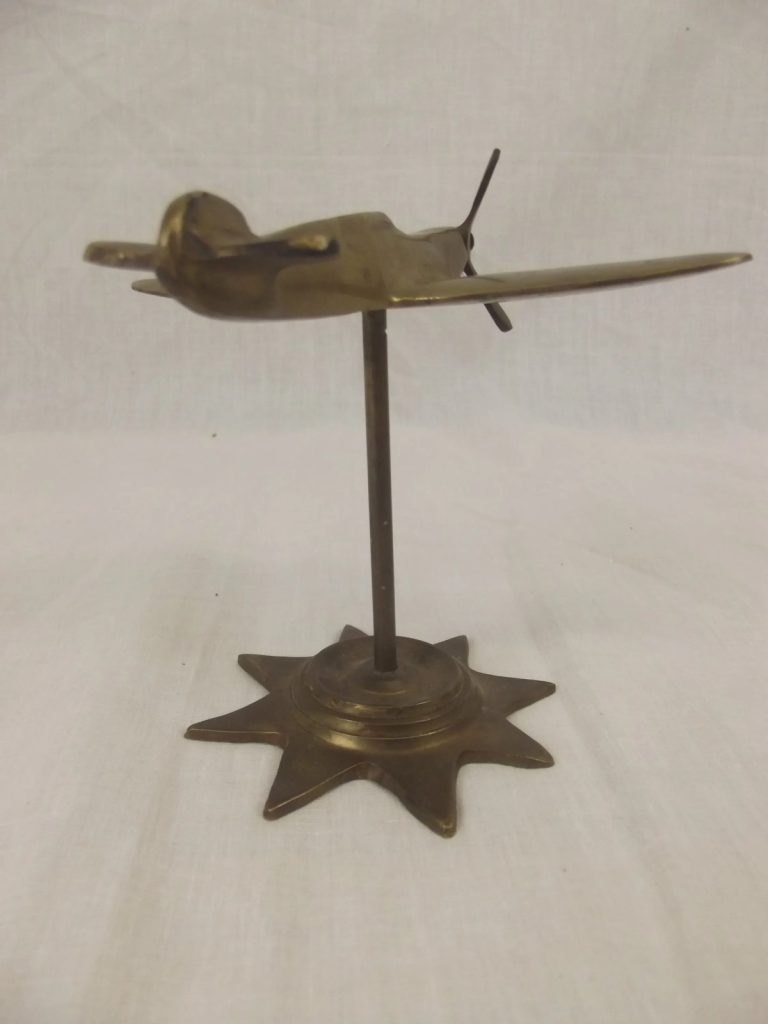 Wartime Brass Model Of The Supermarine Spitfire - Gibraltar Maritime ...