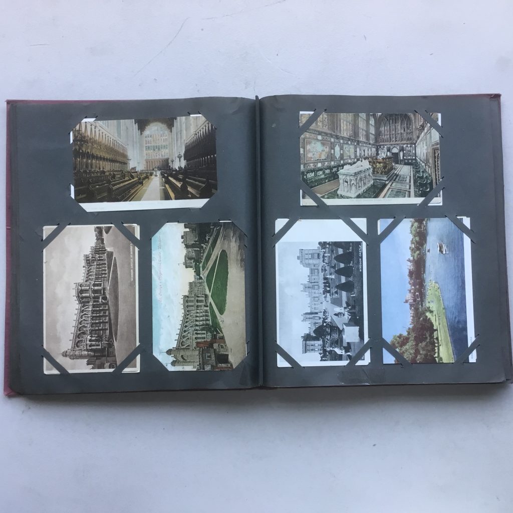Rare Postcard Album Featuring 170+ Windsor Castle Postcards - Gibraltar ...