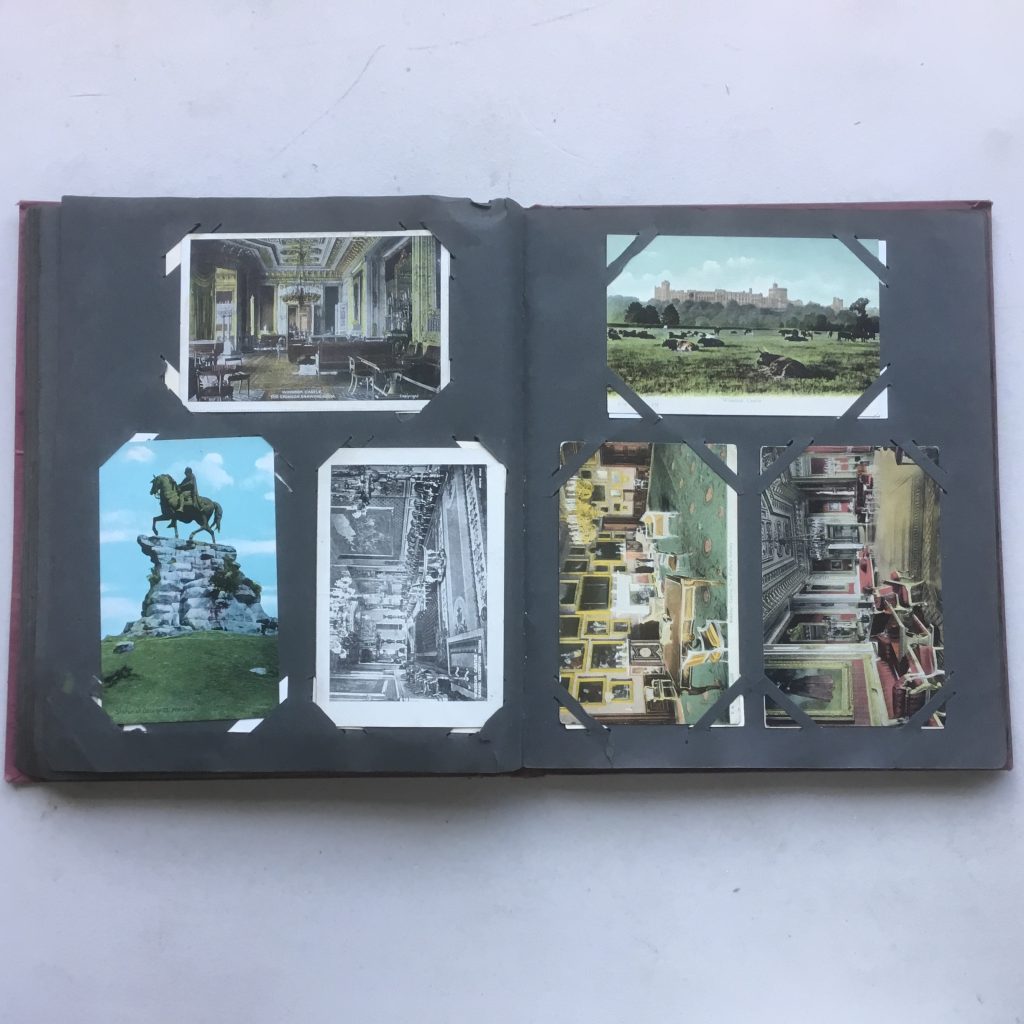 Rare Postcard Album Featuring 170+ Windsor Castle Postcards - Gibraltar ...
