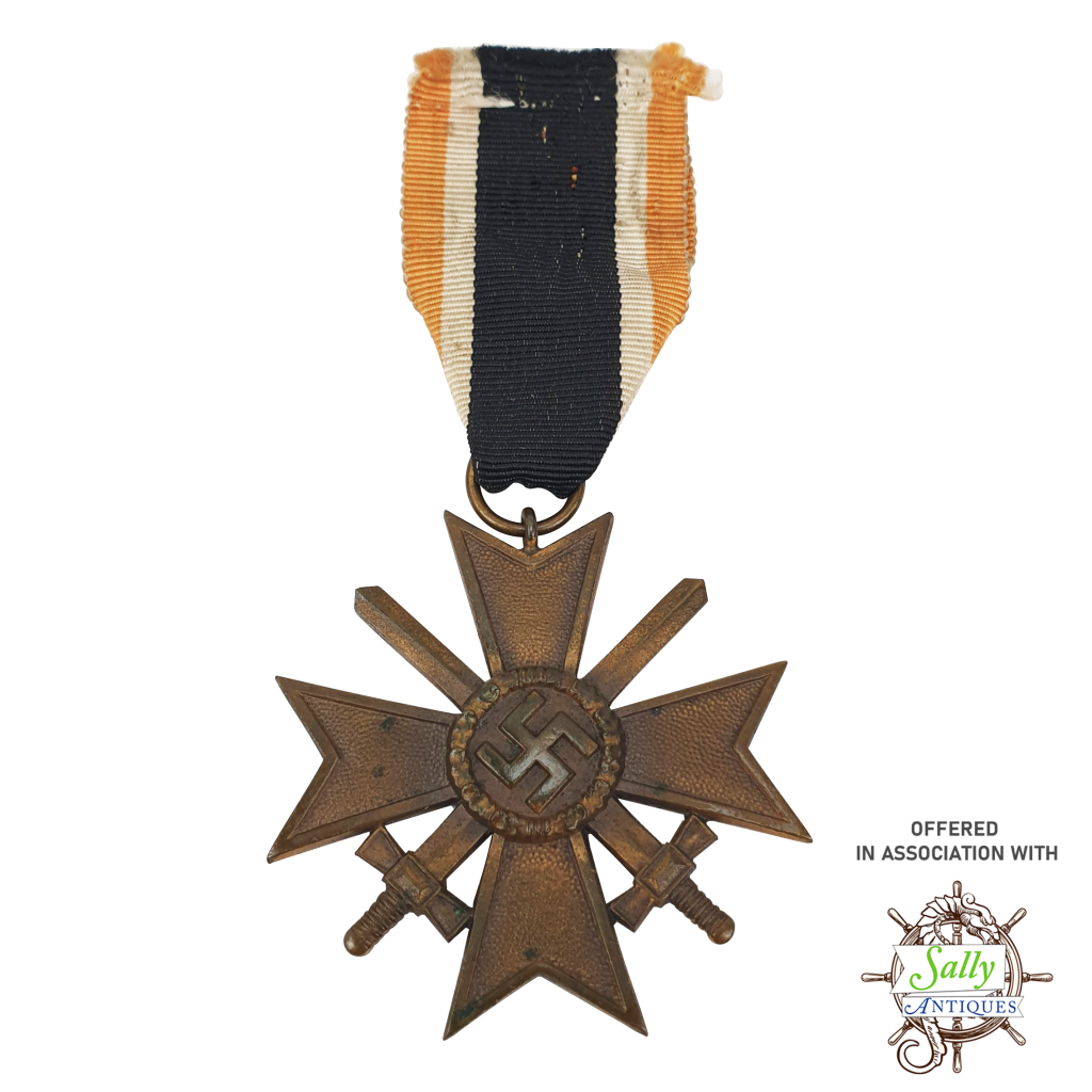 German War Merit Cross Combatants Medal in WW2 - Gibraltar Maritime ...