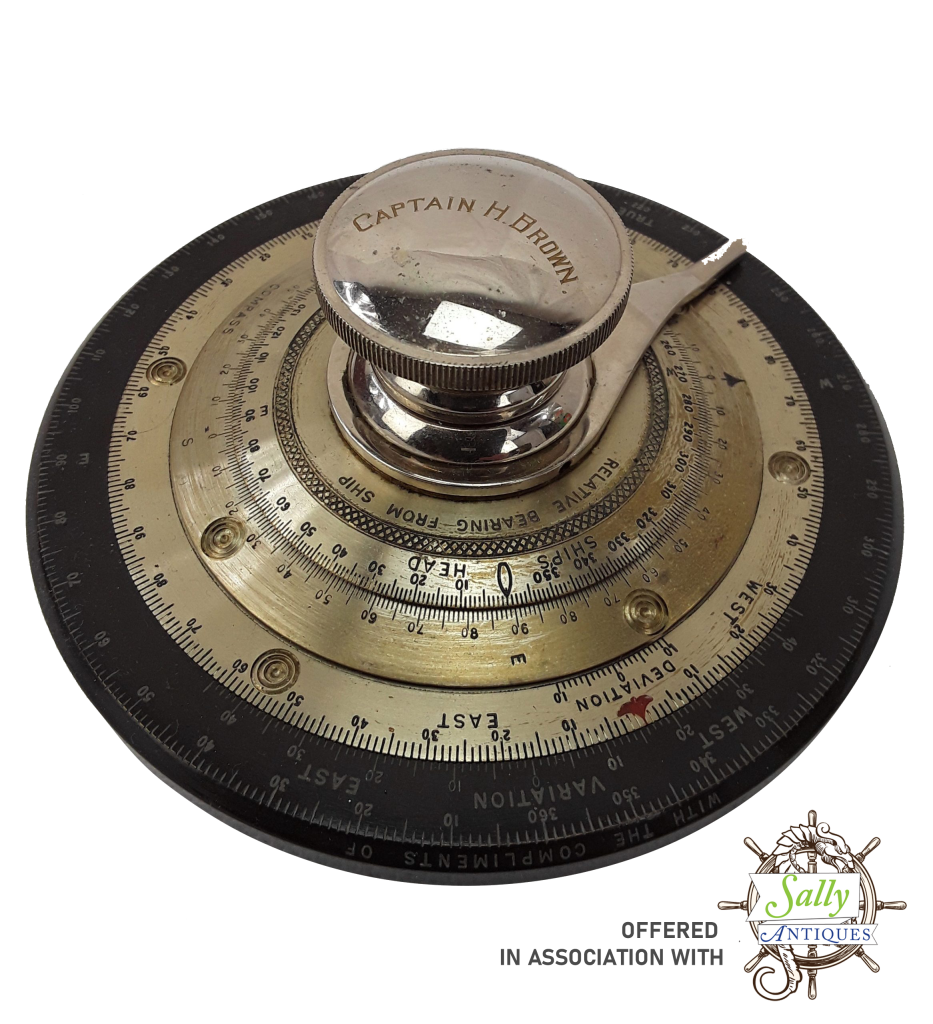 Encased Maritime Bearing Indicator - Gibraltar Maritime Antiques ...