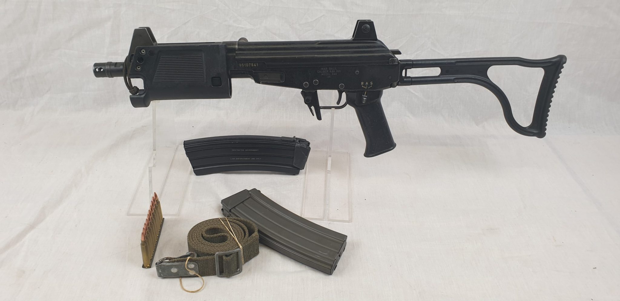 Deactivated Israeli Micro Galil Sub-Machine Gun Kit - Gibraltar ...