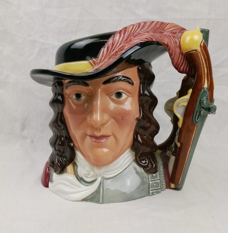 Admiral Benbow Large Porcelain Character Jug - Franklin Mint Maritime Trust - Gibraltar Maritime ...