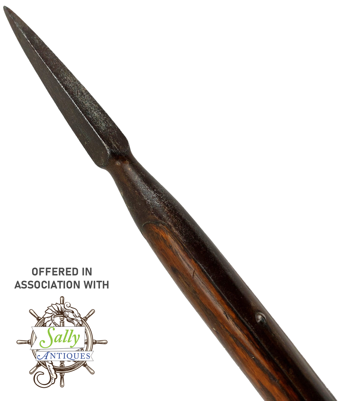 Rare British Royal Navy Boarding Pike, 1800 Model, Maker Marked 'R ...