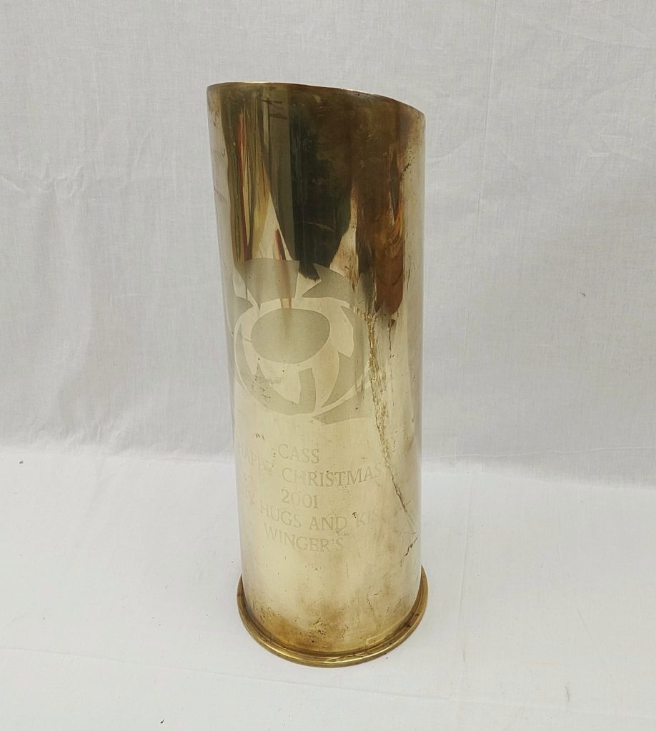 Royal Navy 4.5 Inch Shell Converted into a Money Box - Naval Artillery ...