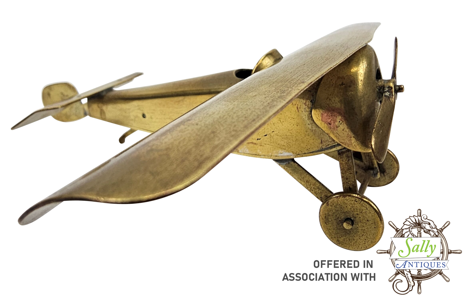 Trench Art Model of Fokker Monoplane Fighter - Unique Military ...