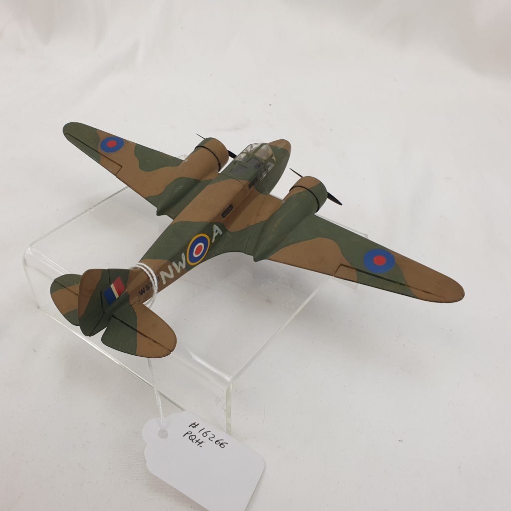 Handcrafted Wooden Model of British Airspeed Oxford Mk I Aircraft ...
